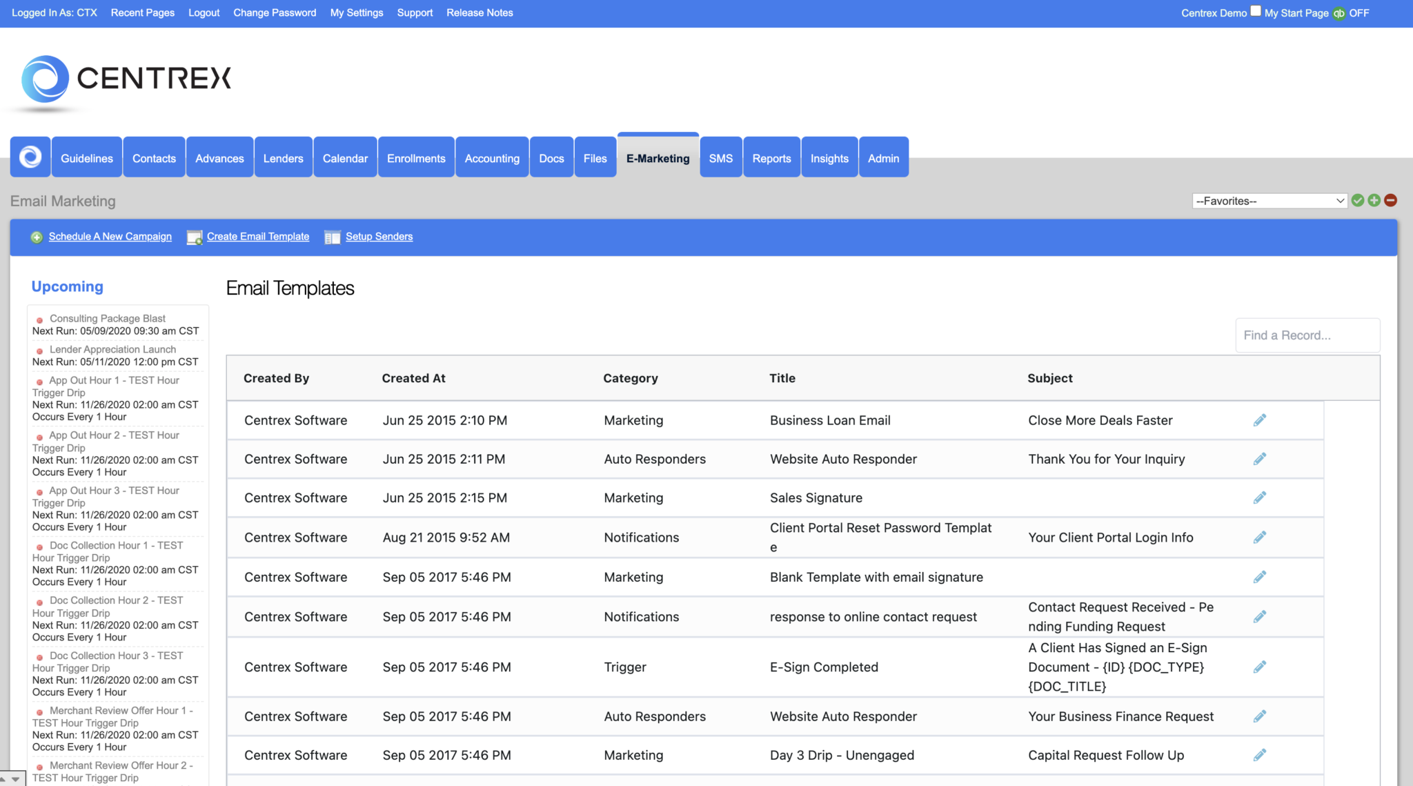 Text & Email Marketing - Centrex Software