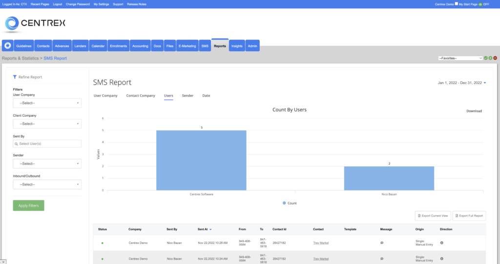 Fintech and Finance Dedicated CRM Software | Centrex